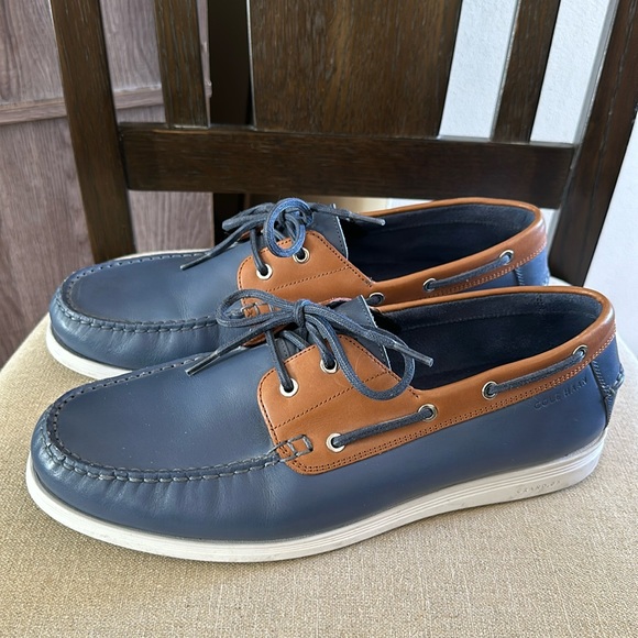 Cole Haan | Shoes | Cole Haan Mens Cornell 2 Eye Leather Boat Shoes ...